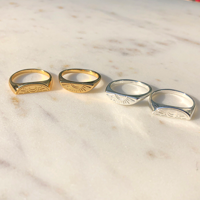 Twin Flame Friendship Ring